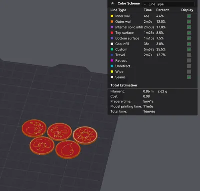 MTG Coins (Magic: The Gathering) Remixed by Alex - MakerWorld