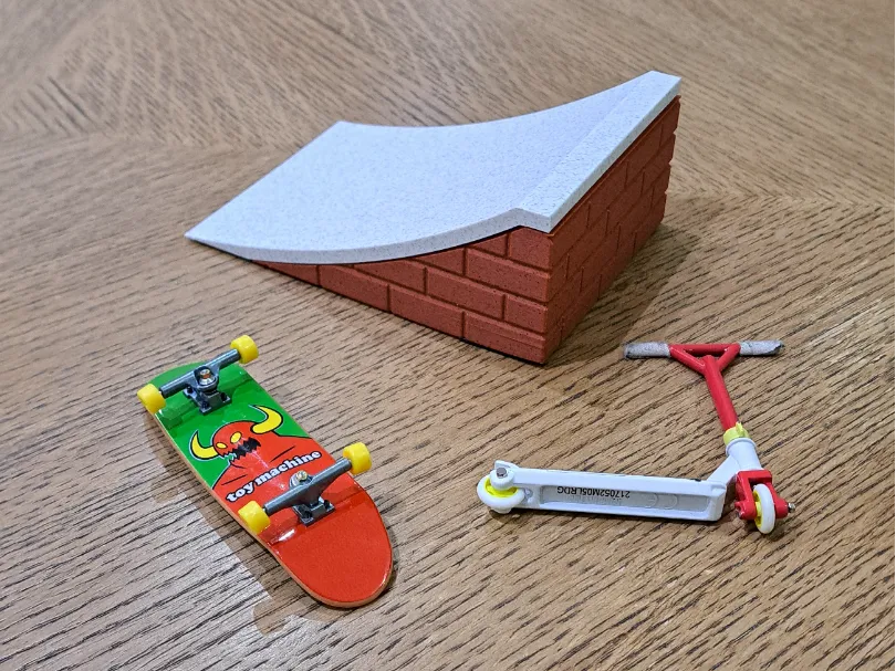 Fingerboard Mini Kicker Ramp - Free 3D Print Model - MakerWorld