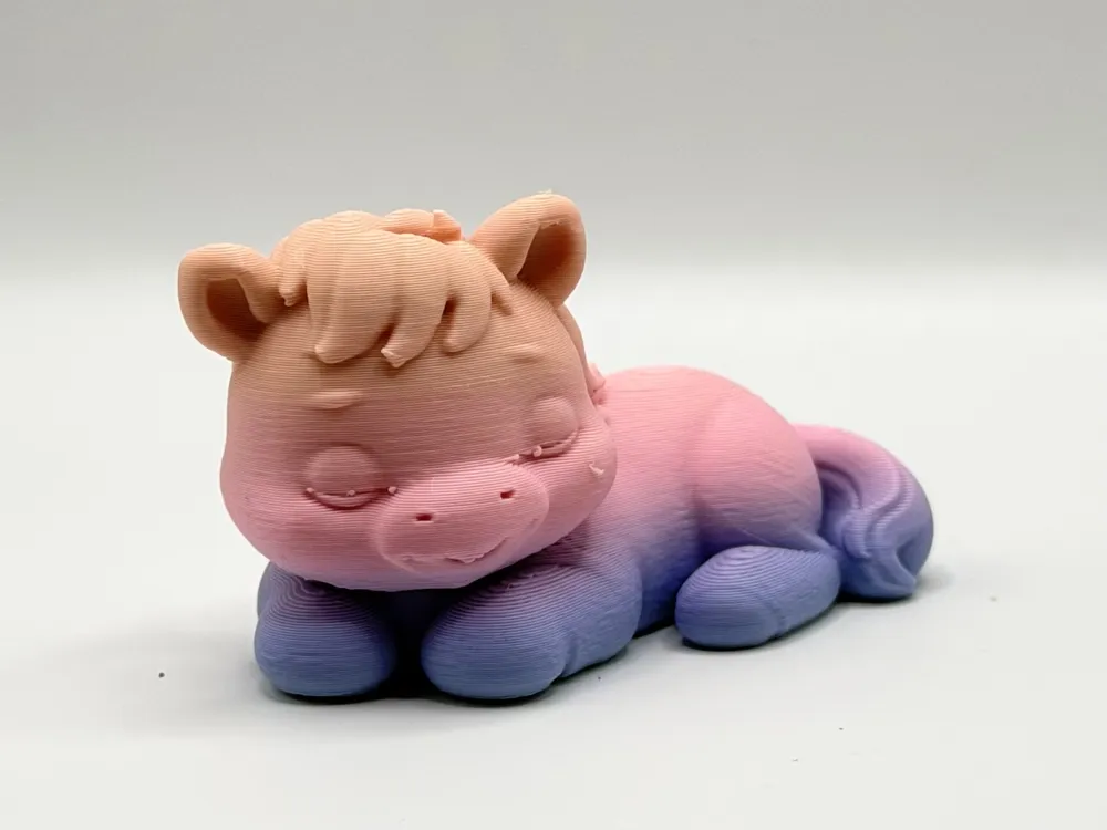 Cute horse - Free 3D Print Model - MakerWorld