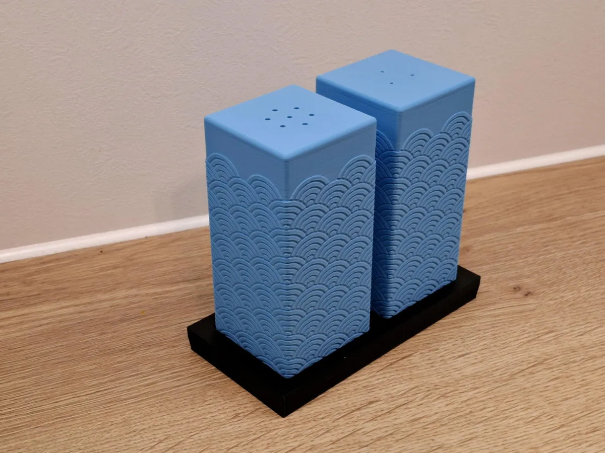 Spice rack, salt and pepper, Japanese pattern by vajcnerd MakerWorld ...