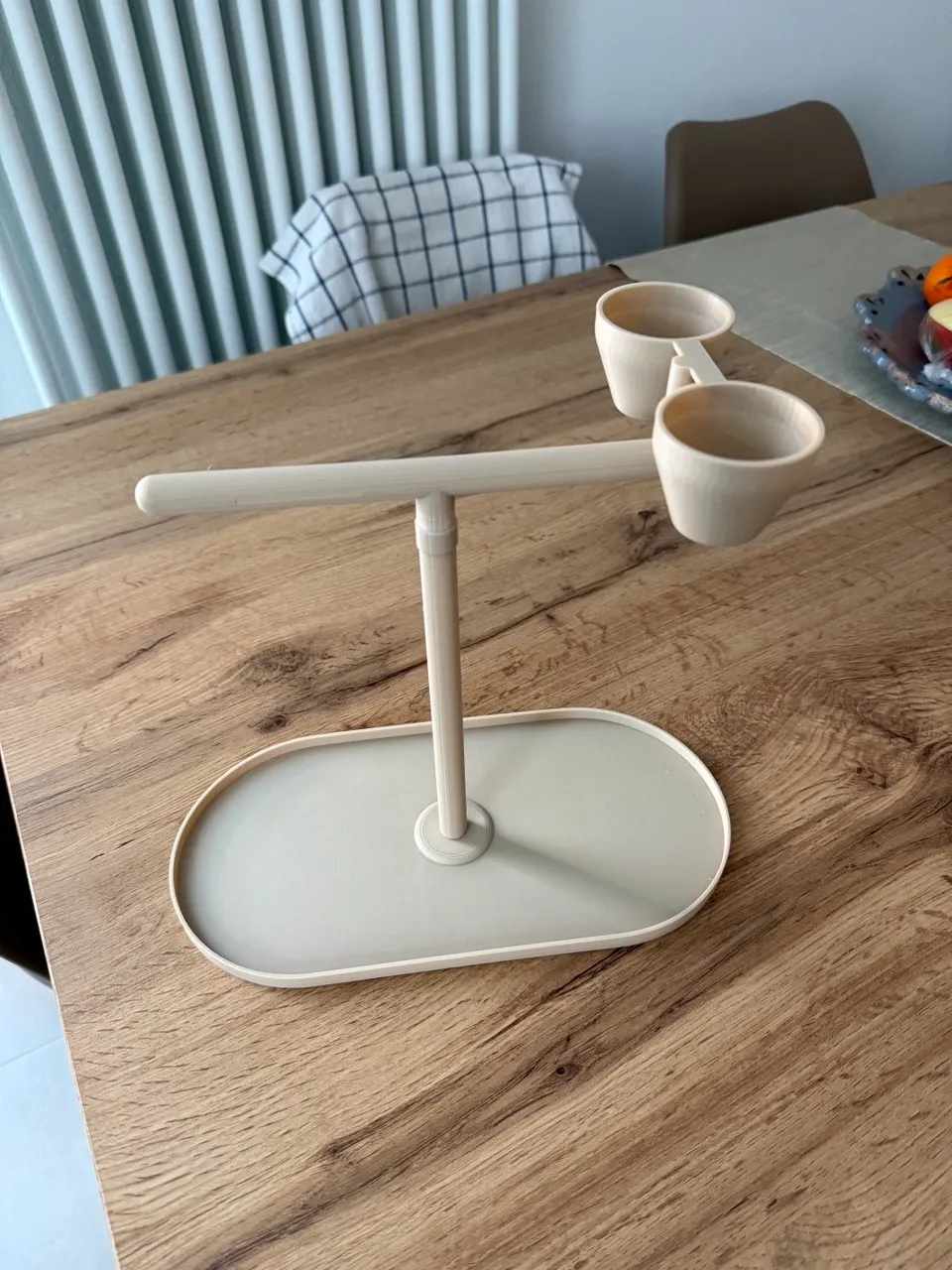 Bird Perch with Bowls by g.foliMakerWorld: Download Free 3D Models