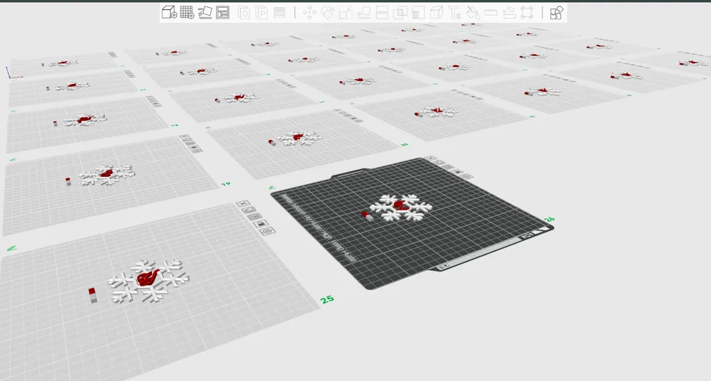ABC Snowflakes by EngineerForge MakerWorld: Download Free 3D Models