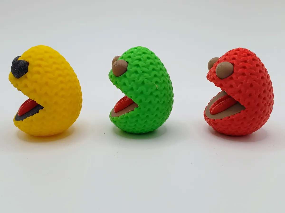 Easter Egg Pac-Man - Free 3D Print Model - MakerWorld