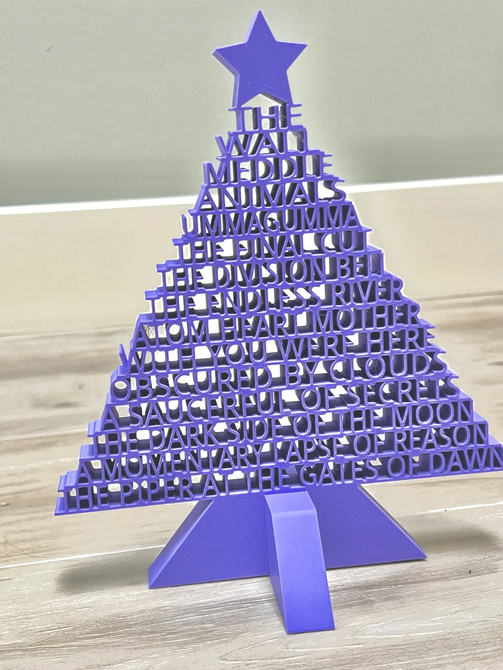 Pink Floyd Christmas Tree - Free 3D Print Model - MakerWorld