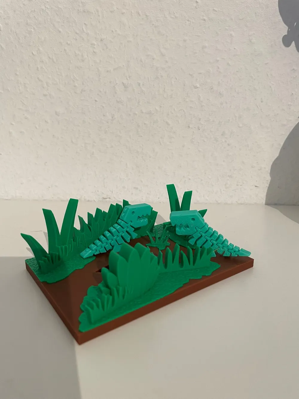 Dinosaur Diorama with Flexi Rex Tracks - Free 3D Print Model - MakerWorld