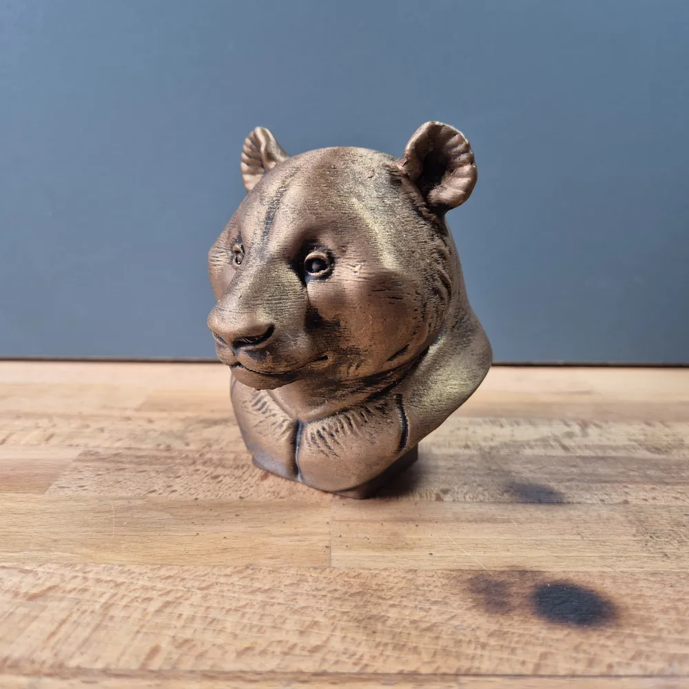 Panda Bust model by Mr.Jay MakerWorld: Download Free 3D Models