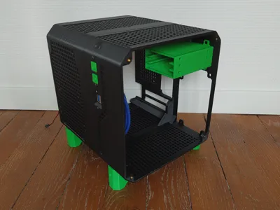 LxW Basic - A 3DPrinted ITX Case for Budget Builds by LxW MakerWorld: Download Free 3D Models