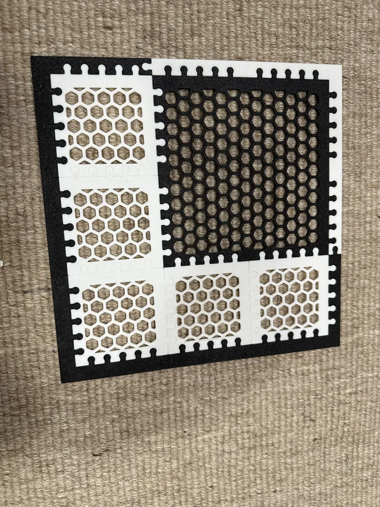 Infinity Interlocking Tile System v2 3x3 6x6" - Free 3D Print Model ...