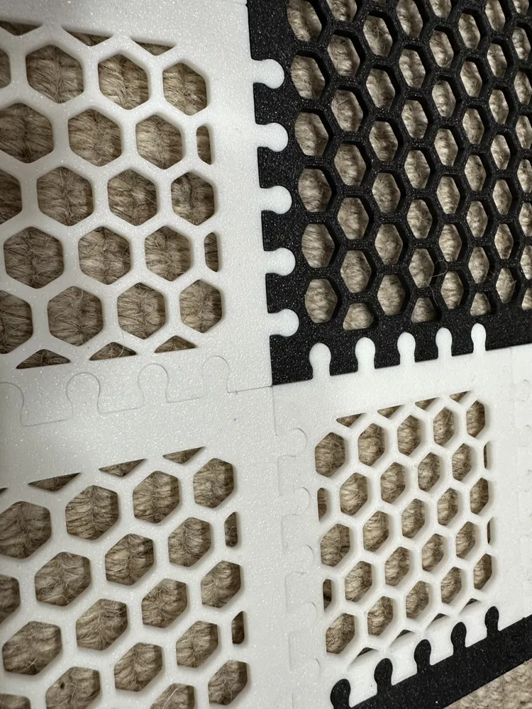 Infinity Interlocking Tile System v2 3x3 6x6" - Free 3D Print Model ...