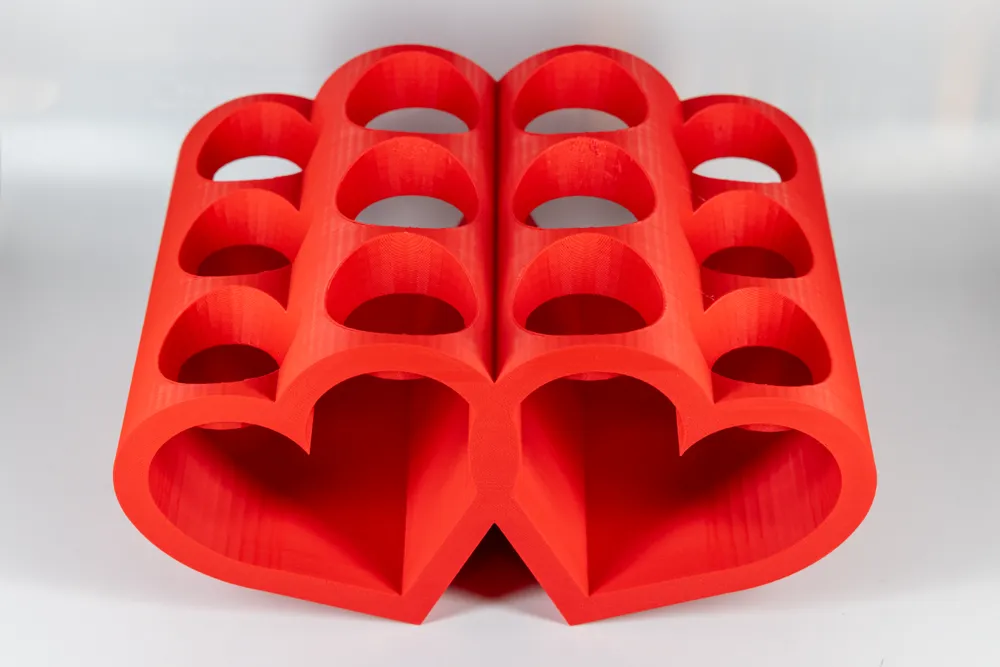 Double Heart Egg Rack by dry3210 - MakerWorld