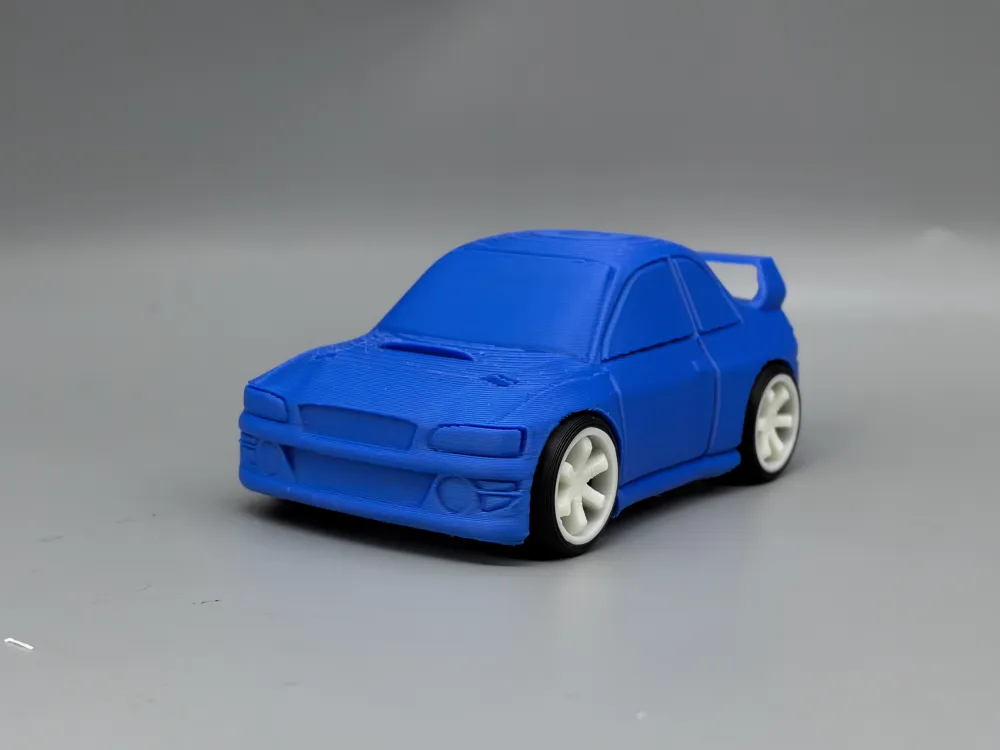 Subaru STI 22B Egg Car by LKtoys MakerWorld: Download Free 3D Models