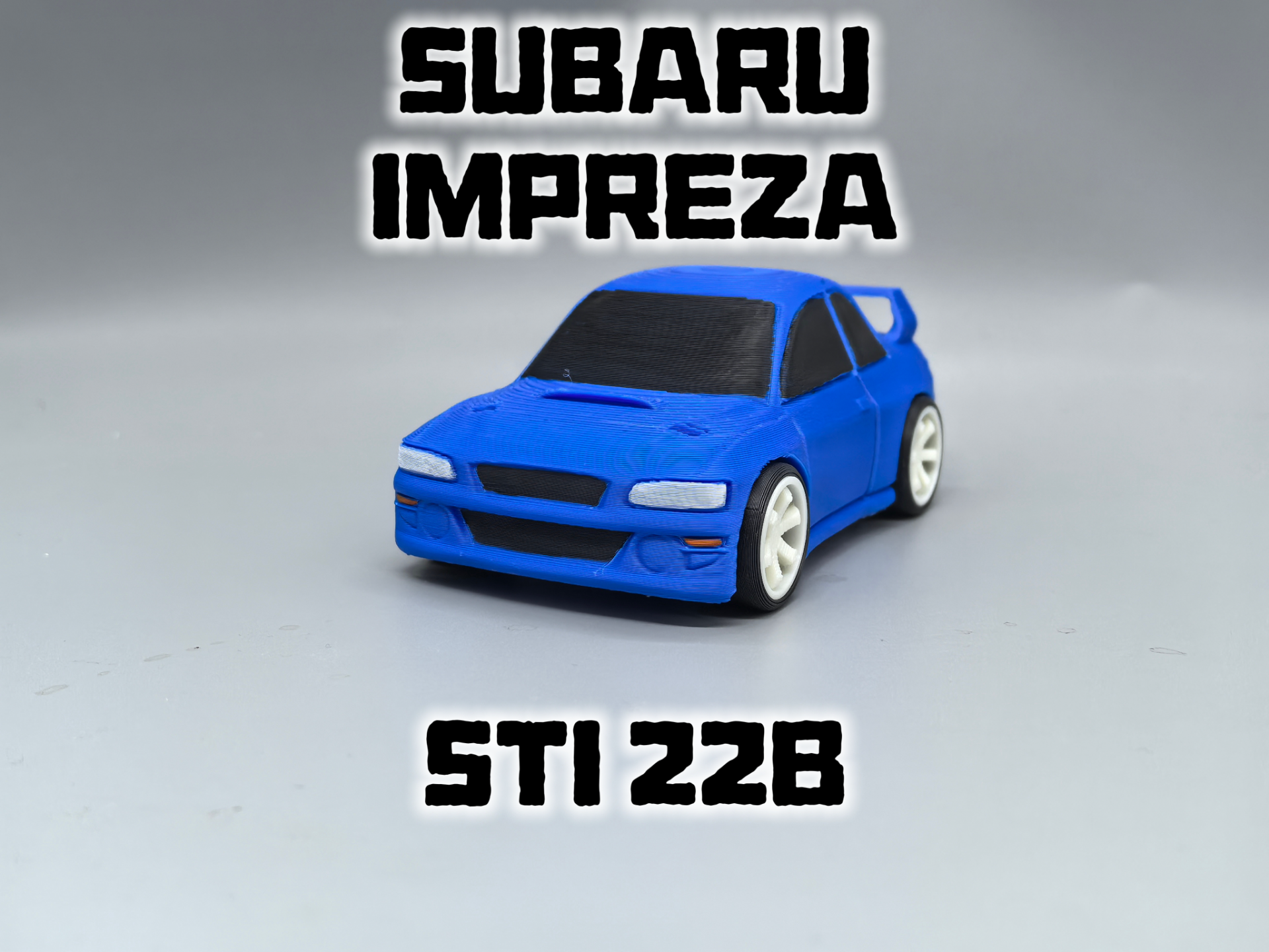 Subaru STI 22B Egg Car by LKtoys MakerWorld: Download Free 3D Models