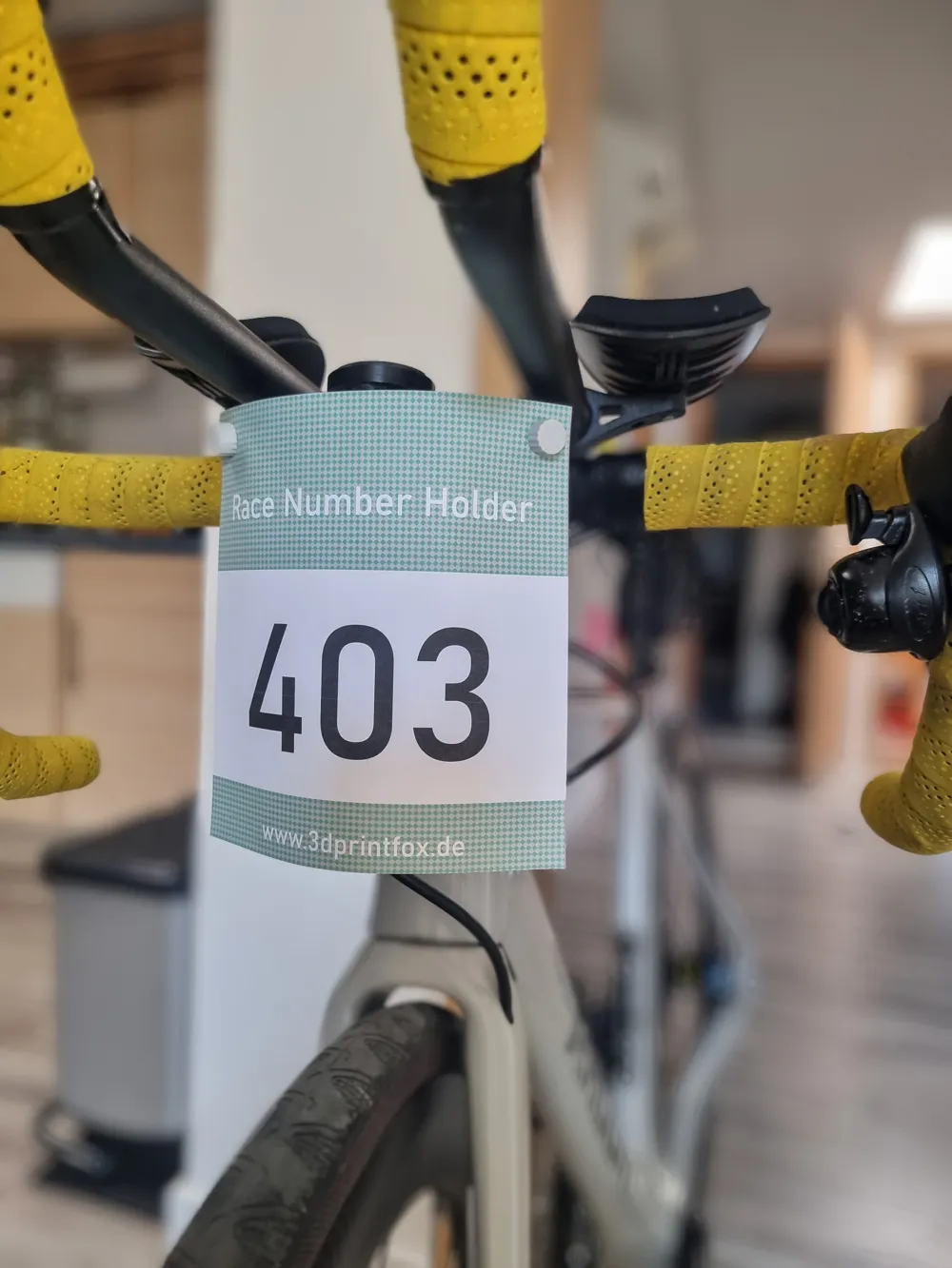 Race Number Holder Gravel Road Bike Race Number by 3D PrintFox ...