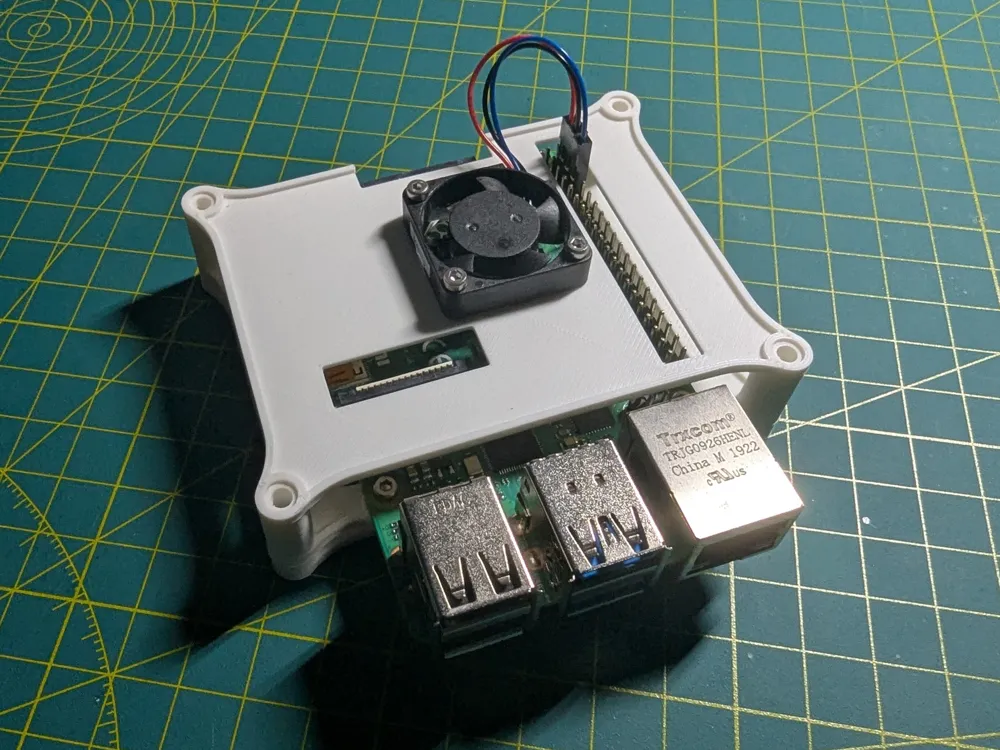 Raspberry Pi 4 stackable mount by Binary Boi MakerWorld: Download Free ...