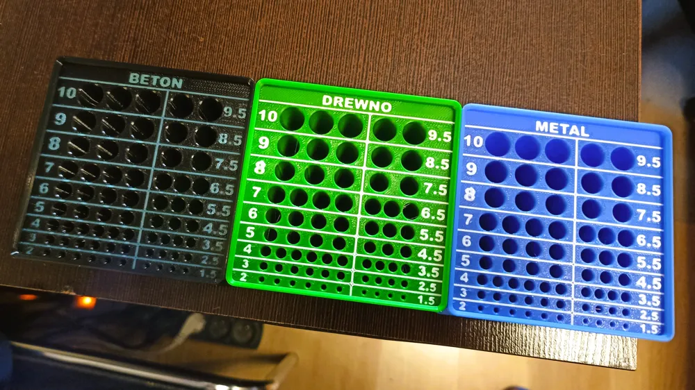 Drills compact organizer 2x2 gridfinity box - Free 3D Print Model ...