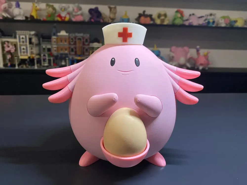 [New Year's Chansey] Pokemon Chansey (Chansey), egg carton + storage ...