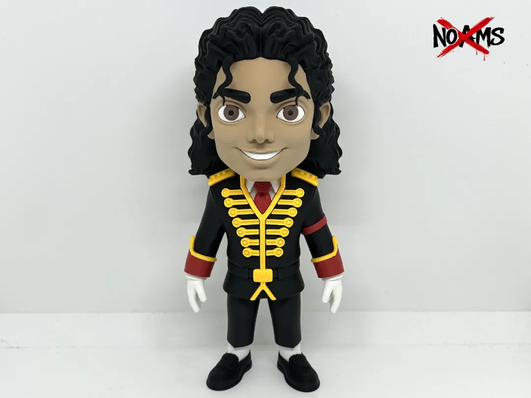 Michael Jackson - No AMS - Free 3D Print Model - MakerWorld