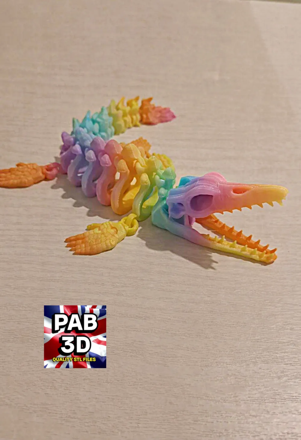 Articulated Mosasaurus flexi dinosaur - Free 3D Print Model - MakerWorld
