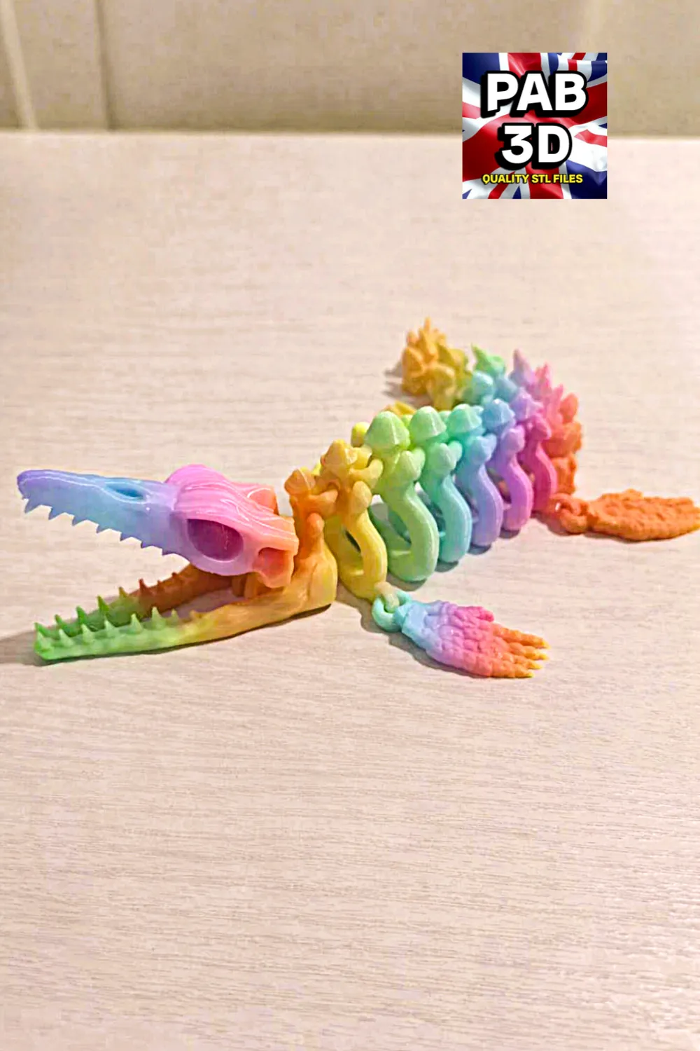 Articulated Mosasaurus flexi dinosaur - Free 3D Print Model - MakerWorld