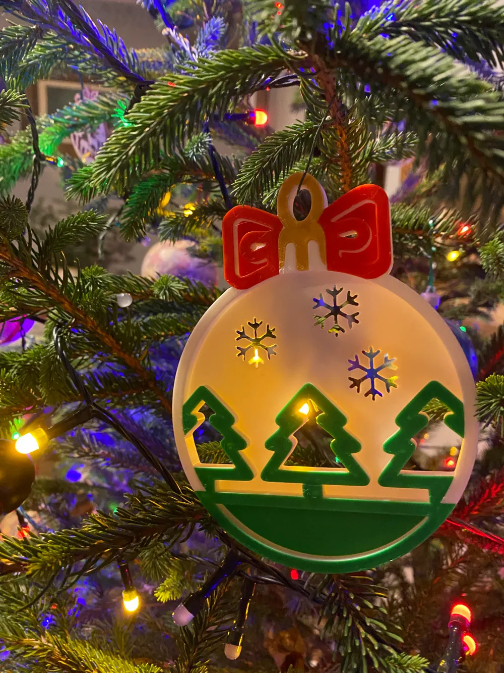 Christmas Tree ball by vannigabriele97 - MakerWorld