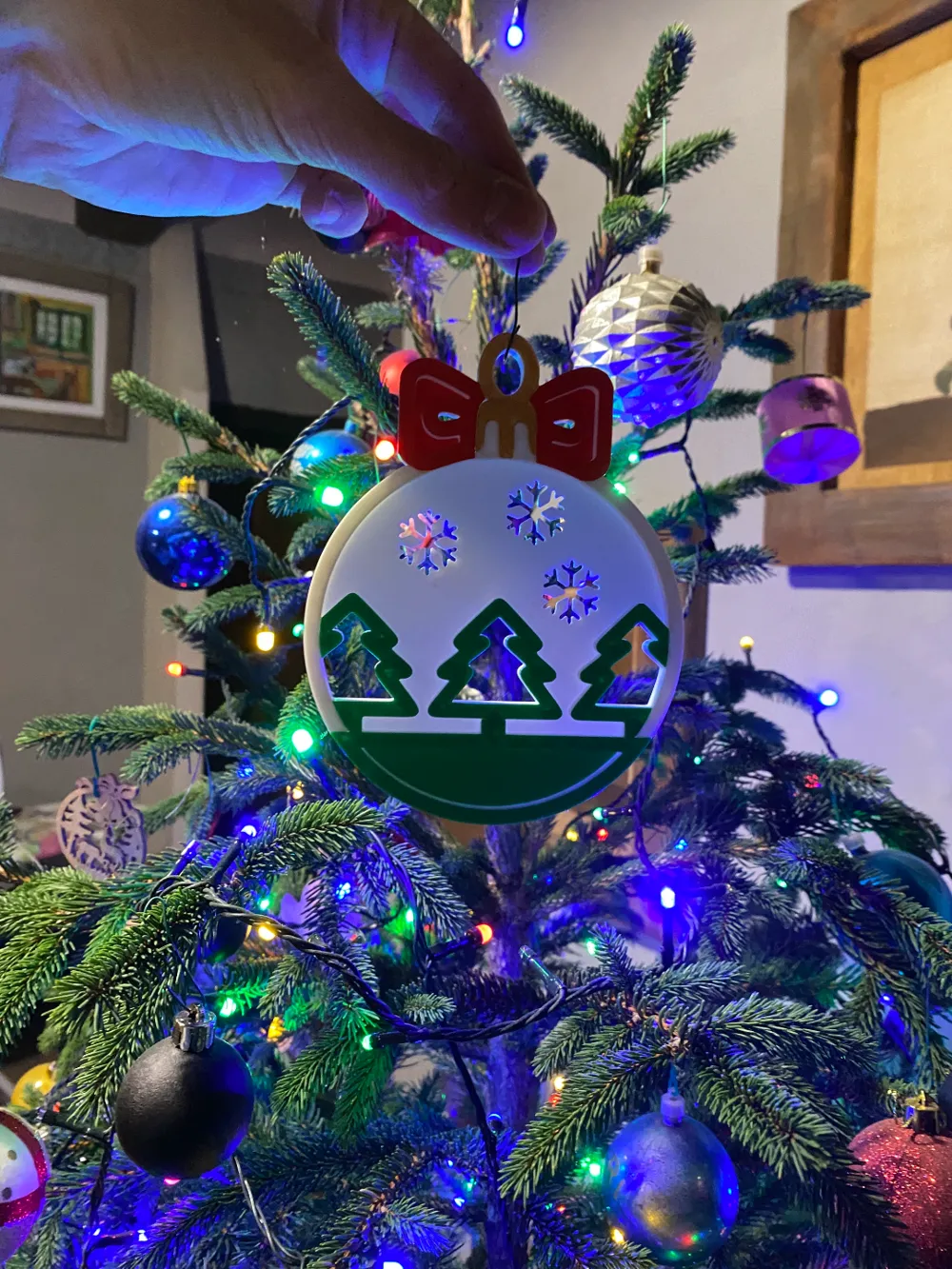 Christmas Tree ball by vannigabriele97 - MakerWorld