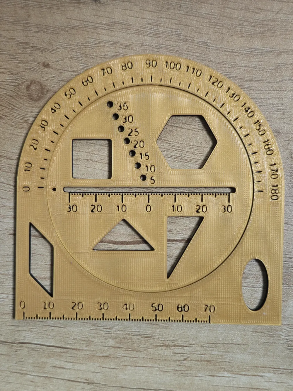Rotating Angle Ruler by 夏至 - MakerWorld
