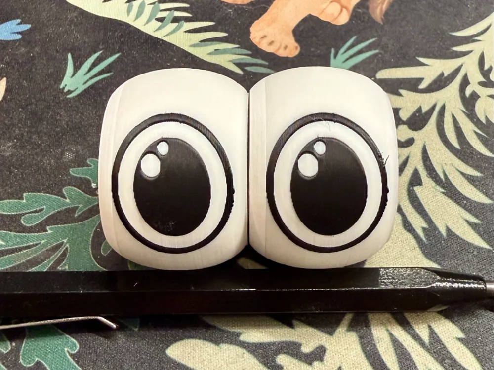 Pony Bead Eyes 2", 3" & 4" - 6 Styles Available - Free 3D Print Model ...