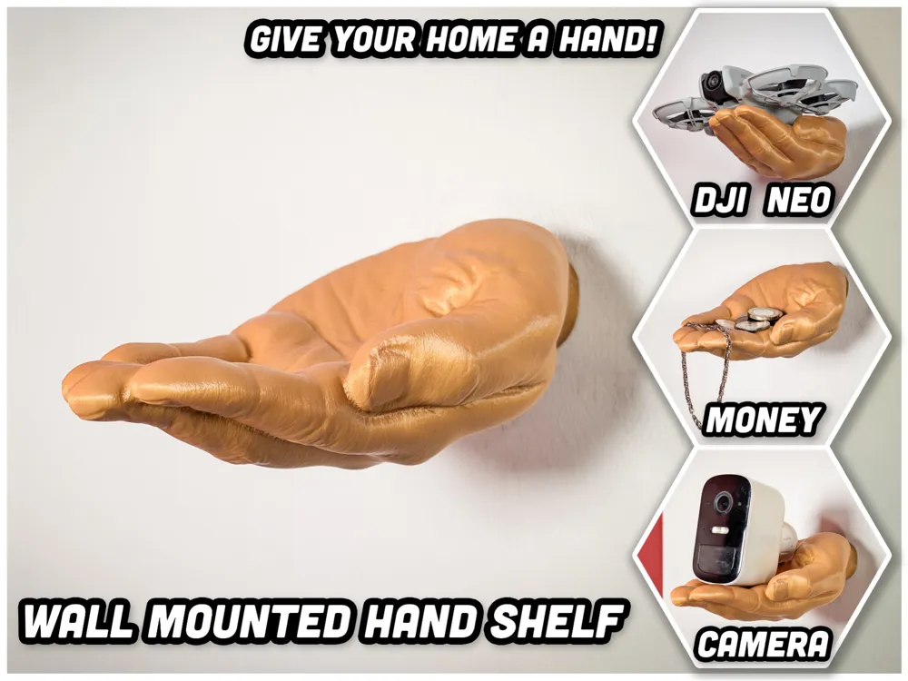 Wall Mounted Hand Shelf [For Neo or anything else] by ByteSlinger ...