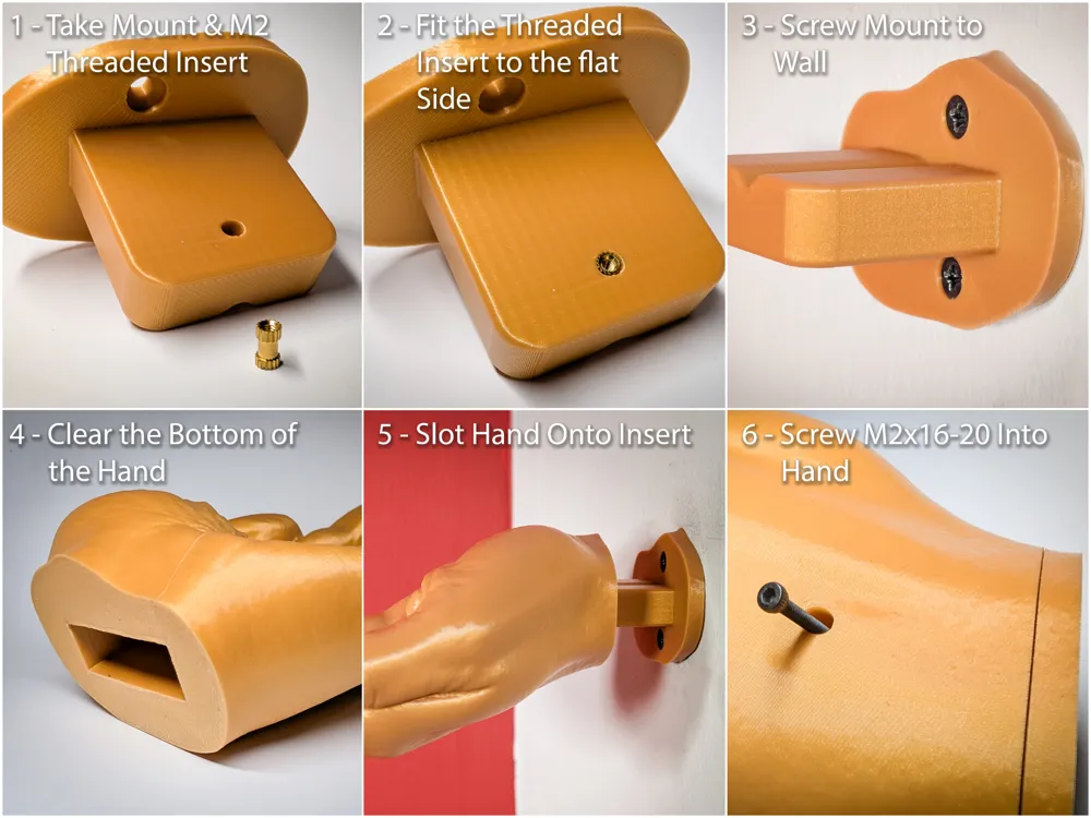 Wall Mounted Hand Shelf [For Neo or anything else] by ByteSlinger ...