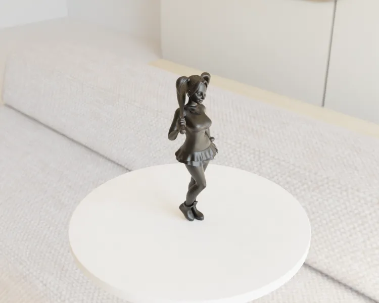 Harley Quinn - Free 3D Print Model - MakerWorld