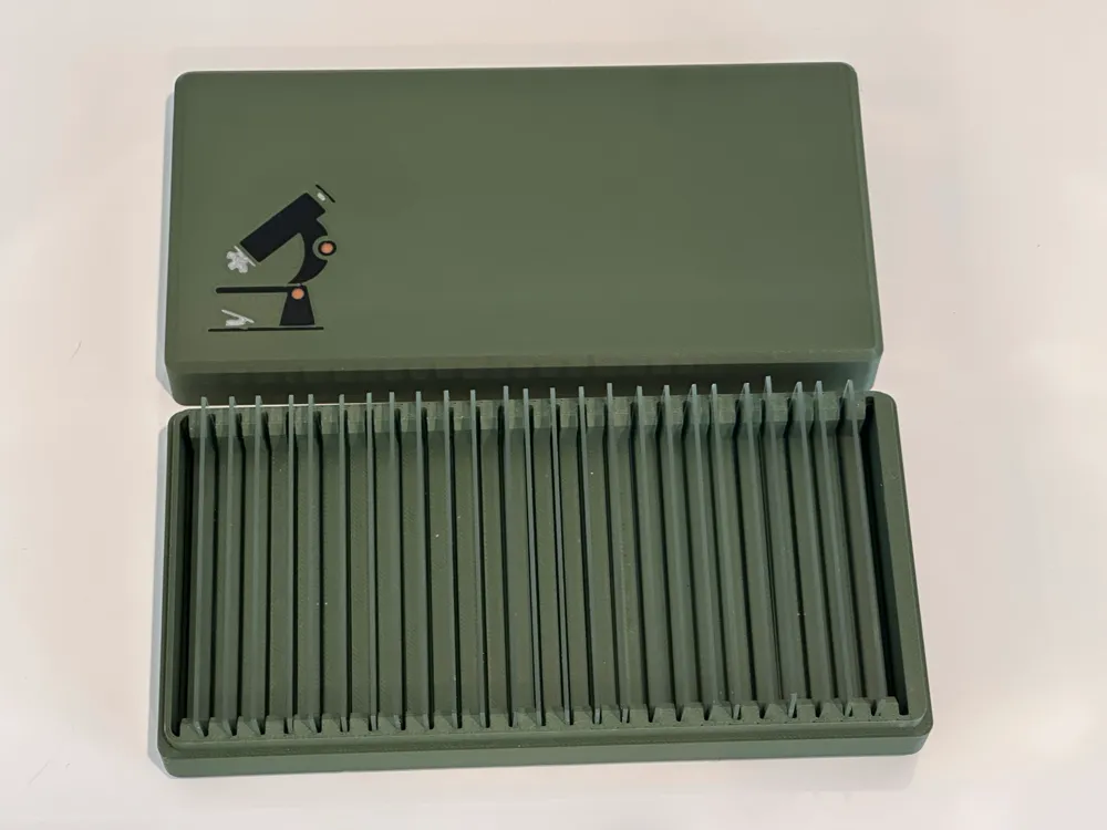 Gridfinity Microscope Slide Box - Free 3D Print Model - MakerWorld