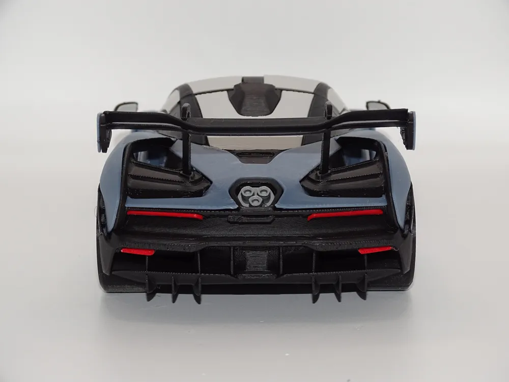 McLaren Senna w/ Steering Wheel 1:19 Scale - Free 3D Print Model ...