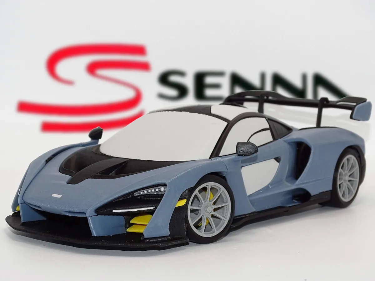 McLaren Senna com Volante Escala 1:19 por Mr.Rod MakerWorld: Baixe ...