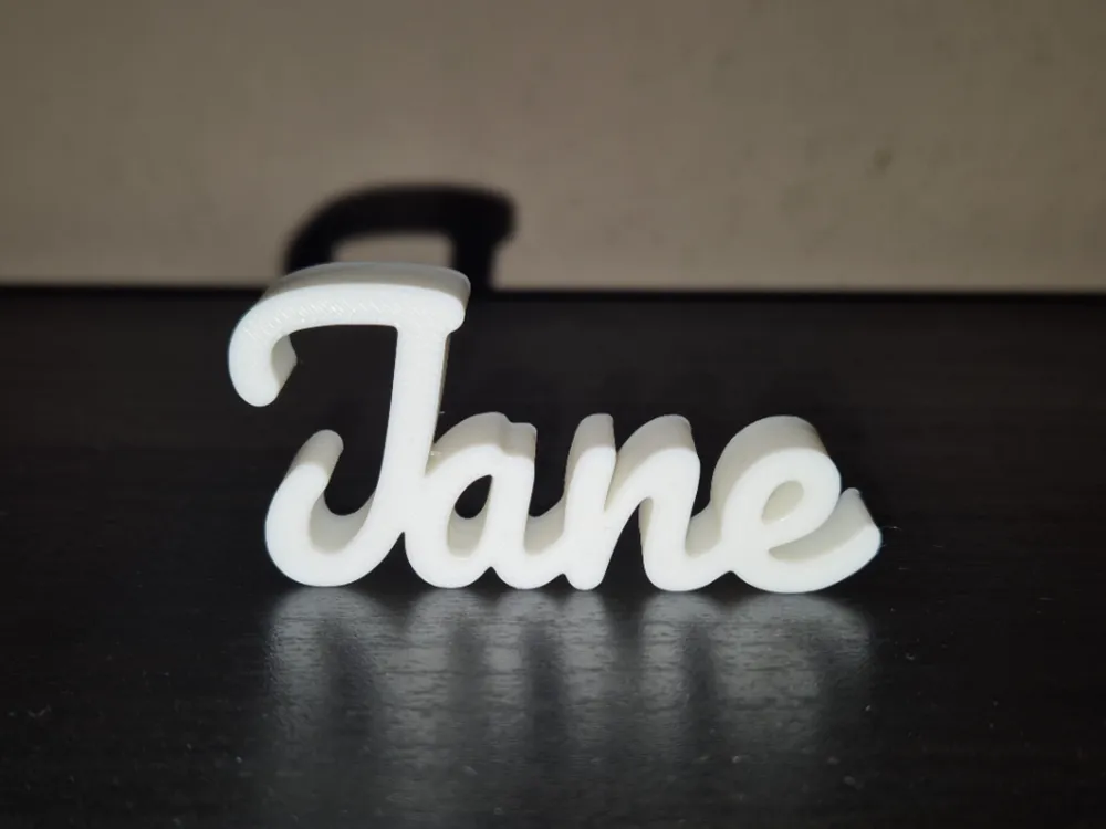 Jane Name Sign Display Decor by GabT - MakerWorld