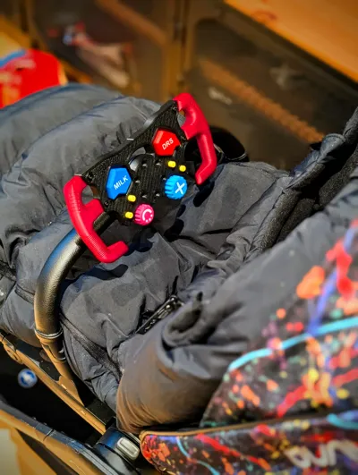 Ultimate F1 Steering Wheel for Strollers - Free 3D Print Model - MakerWorld