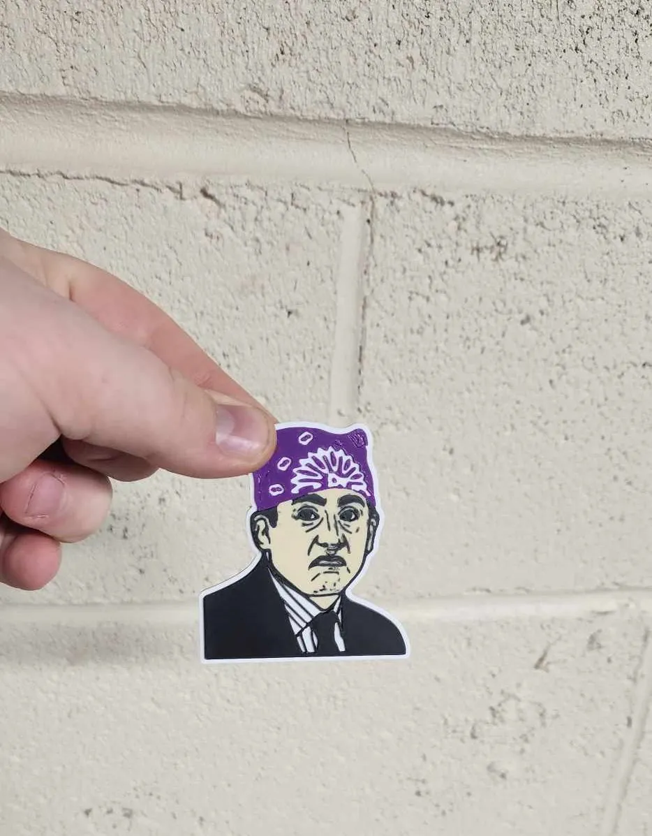 Prison Mike Keychain - The Office by TriDimension Printworks - MakerWorld
