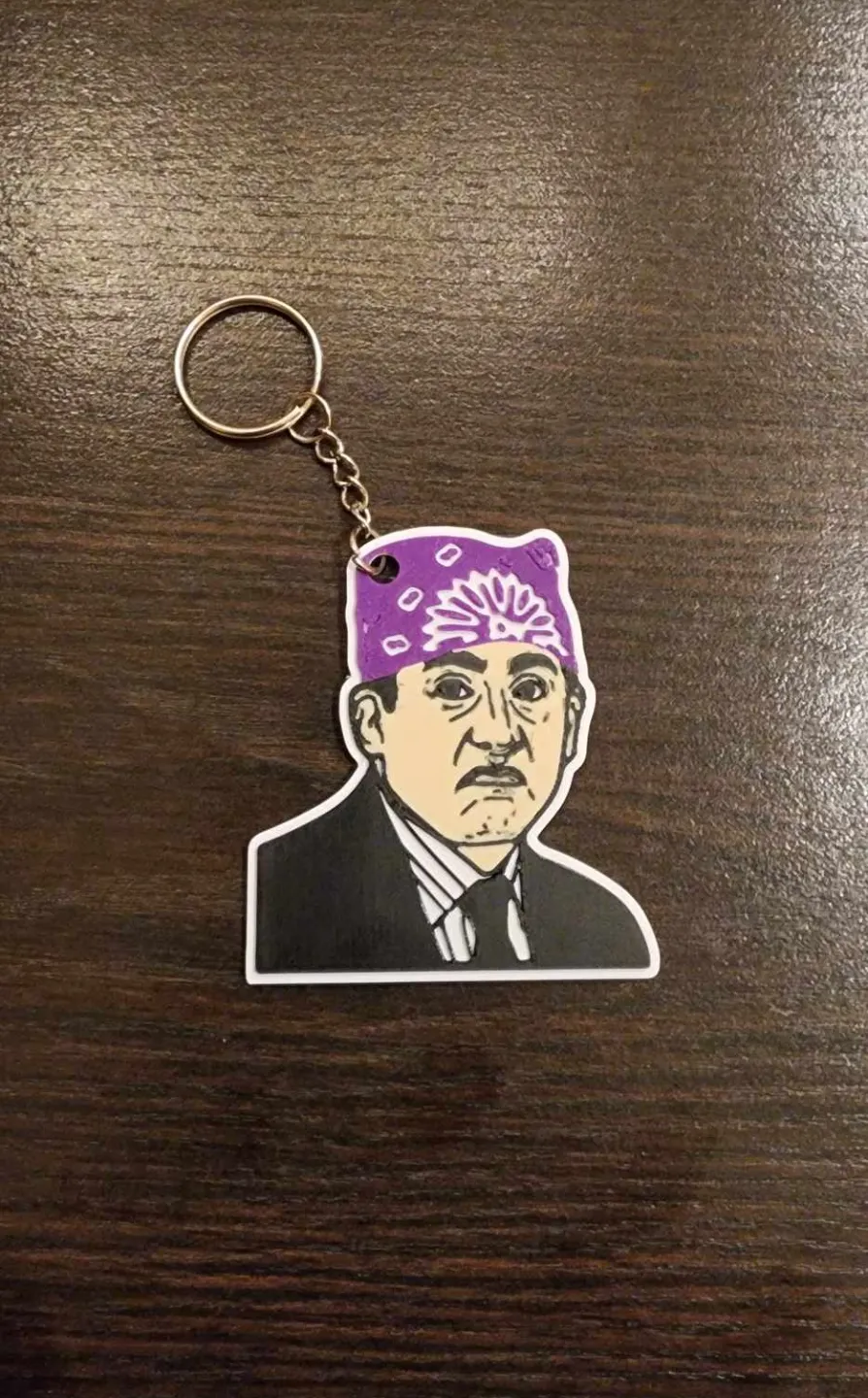Prison Mike Keychain - The Office by TriDimension Printworks - MakerWorld