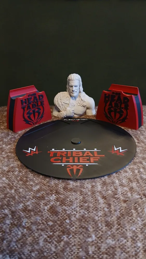 Roman Reigns Wrestling PS5 dual controller holder - Free 3D Print Model ...