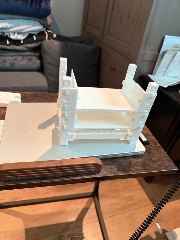 HomeRacker RackMod 1U Slide mount - Free 3D Print Model - MakerWorld