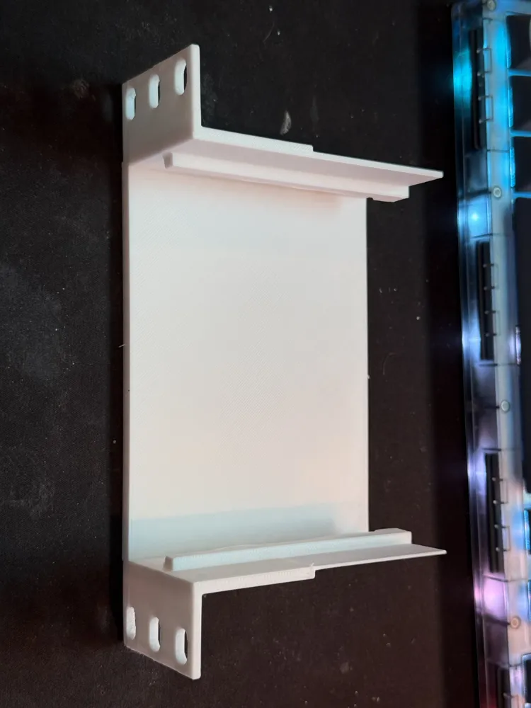 HomeRacker RackMod 1U Slide mount - Free 3D Print Model - MakerWorld