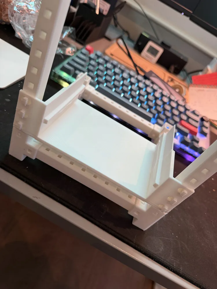HomeRacker RackMod 1U Slide mount - Free 3D Print Model - MakerWorld