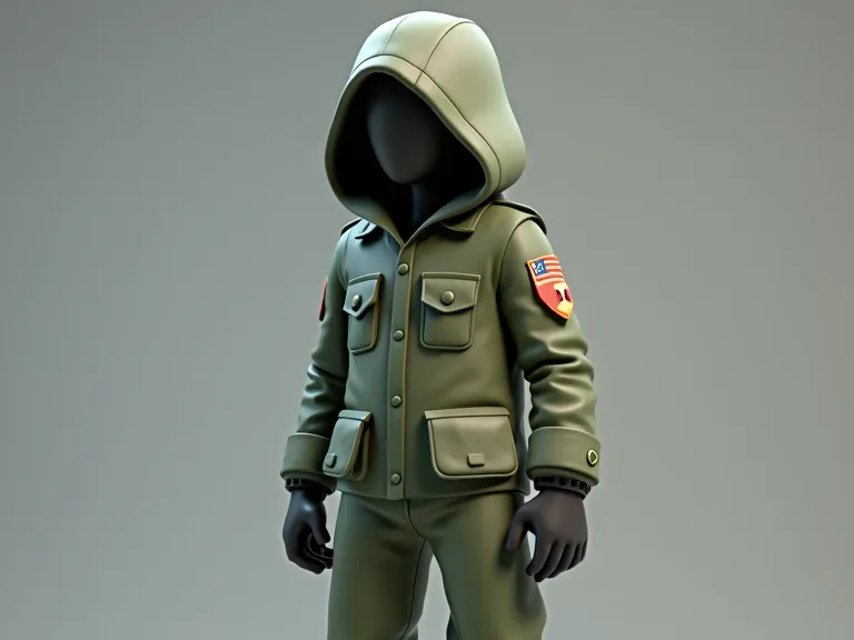 Mysterious Hooded Soldier - Free 3D Print Model - MakerWorld