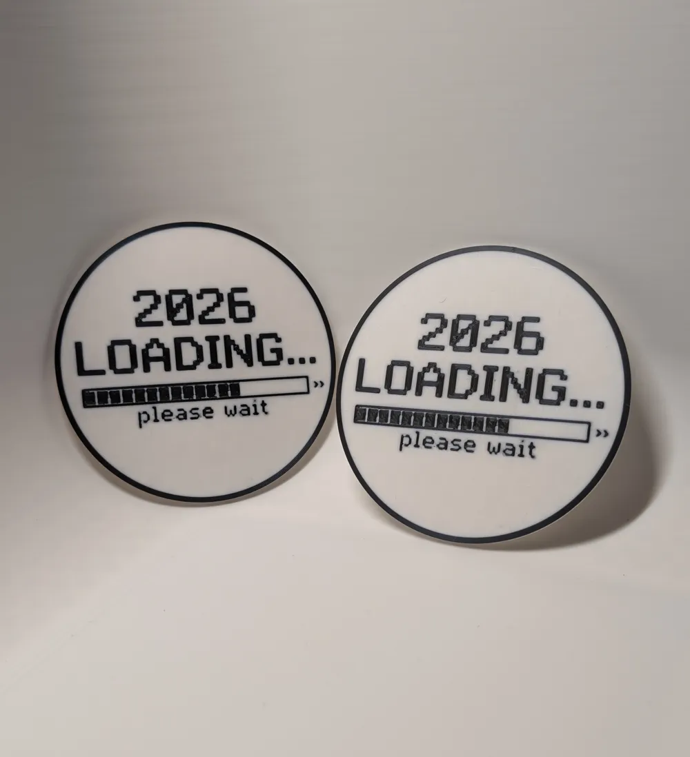 Coaster 2026 loading - Free 3D Print Model - MakerWorld