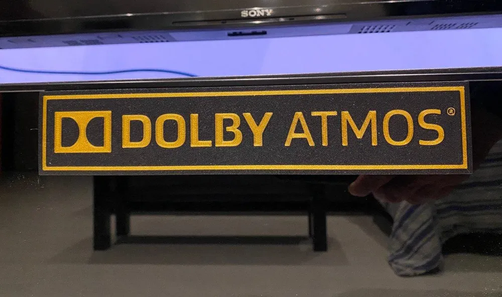 Dolby Atmos sign by nicola.tegon.90 - MakerWorld