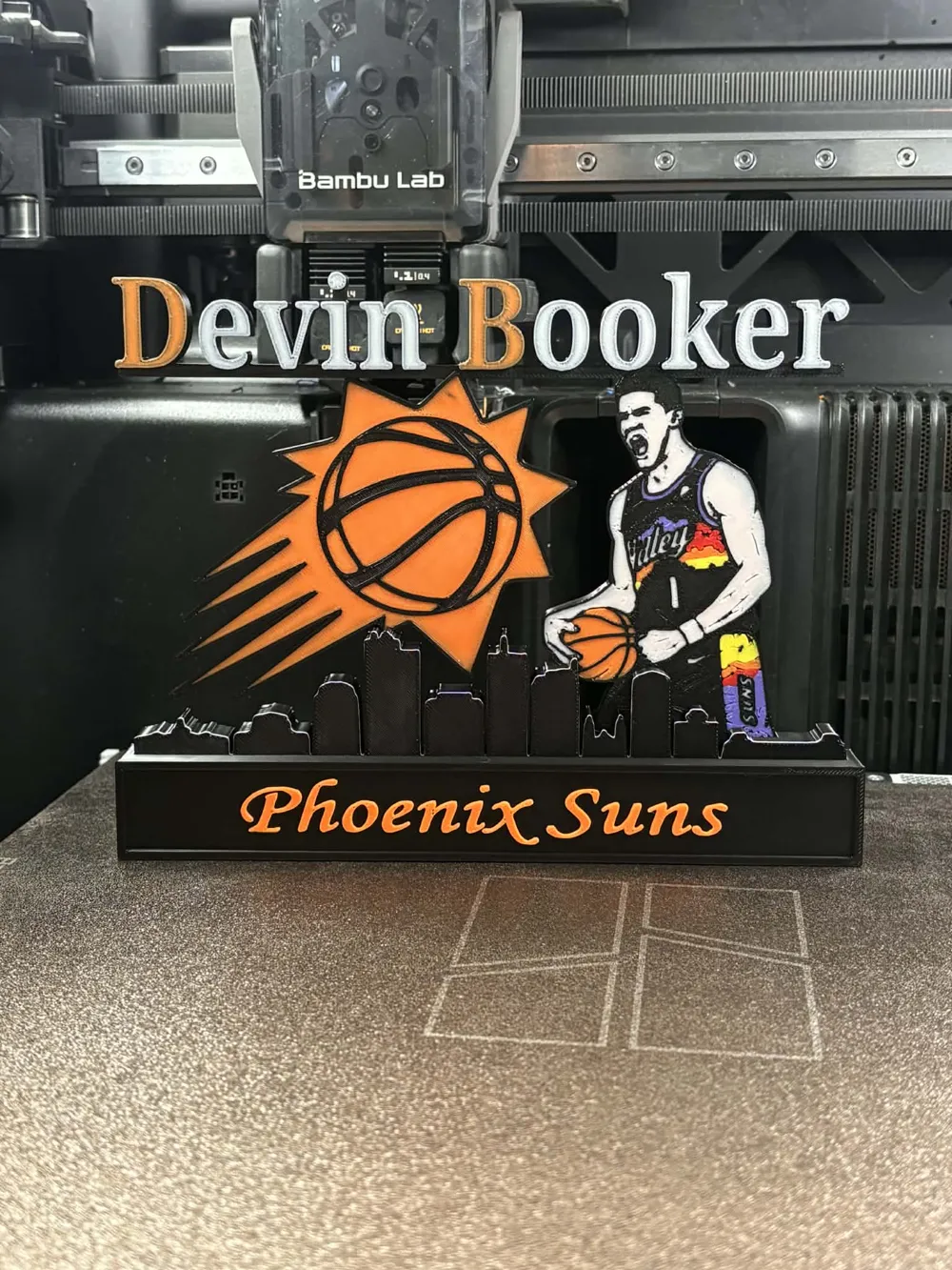 NBA - Présentoir Devin Booker des Phoenix Suns ! - Modèle d'Impression ...