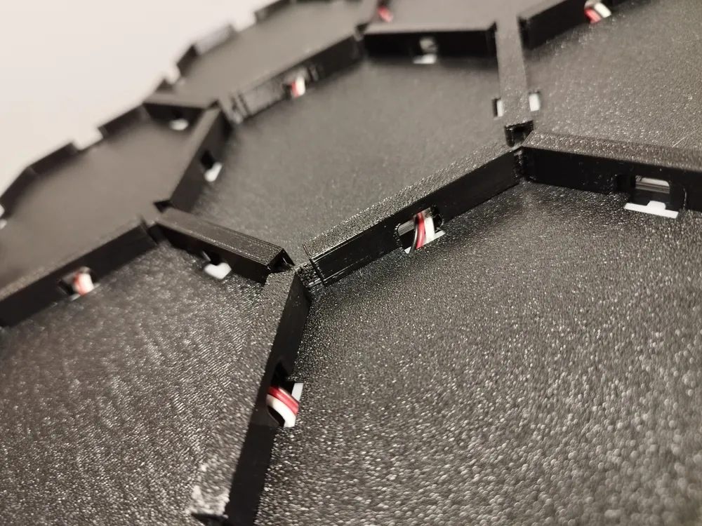 Logo-Tiles for Hexawall - Hexagon wall with led lights Remixed by ...