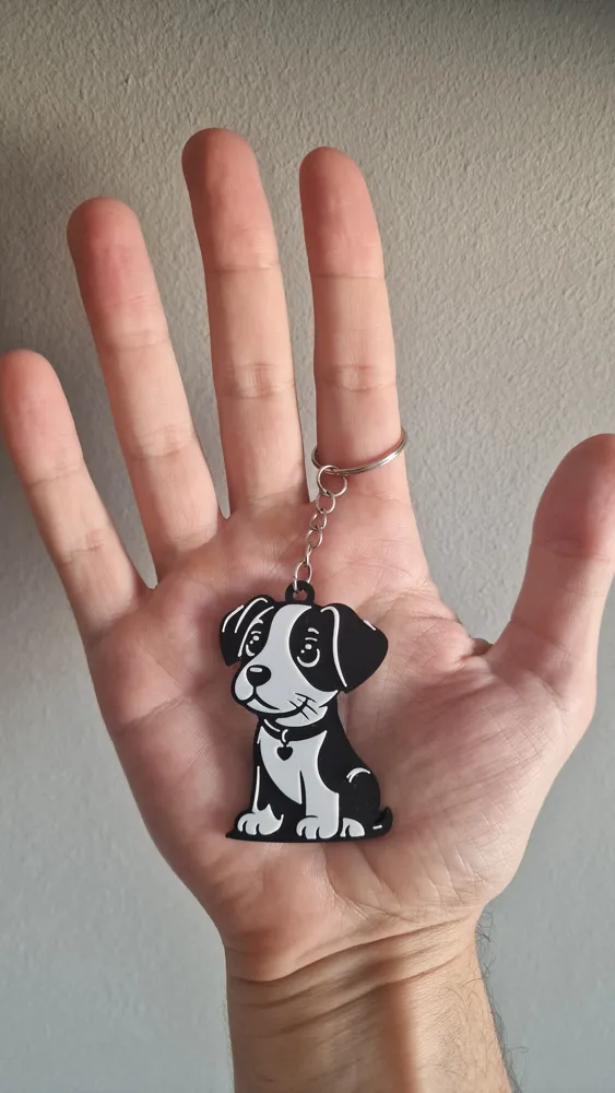 Puppy keychain by Cruzluck3d MakerWorld: Download Free 3D Models