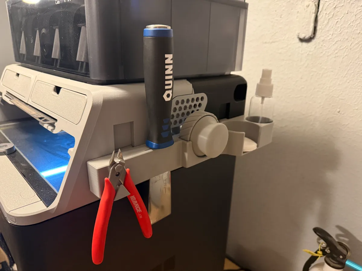 AMS Riser V2 Tool Holder - Free 3D Print Model - MakerWorld