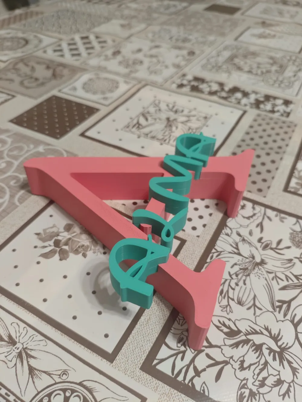 Decorative Name Letter "A" by imor3d MakerWorld: Download Free 3D Models