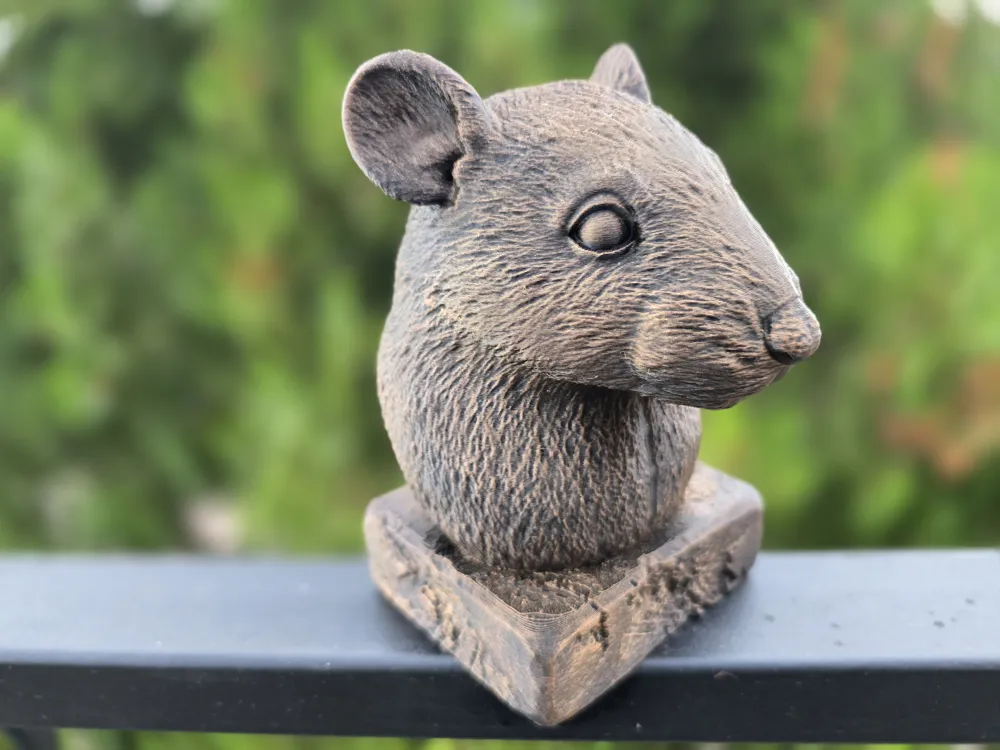 RAT BUST by Messy_Panda MakerWorld: Download Free 3D Models